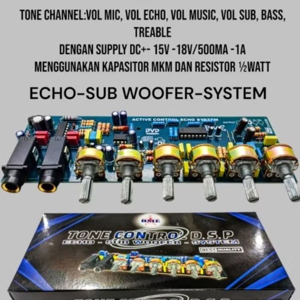Jual STEREO Tone Control DSP Echo Subwoofer System By BME | Shopee Indonesia