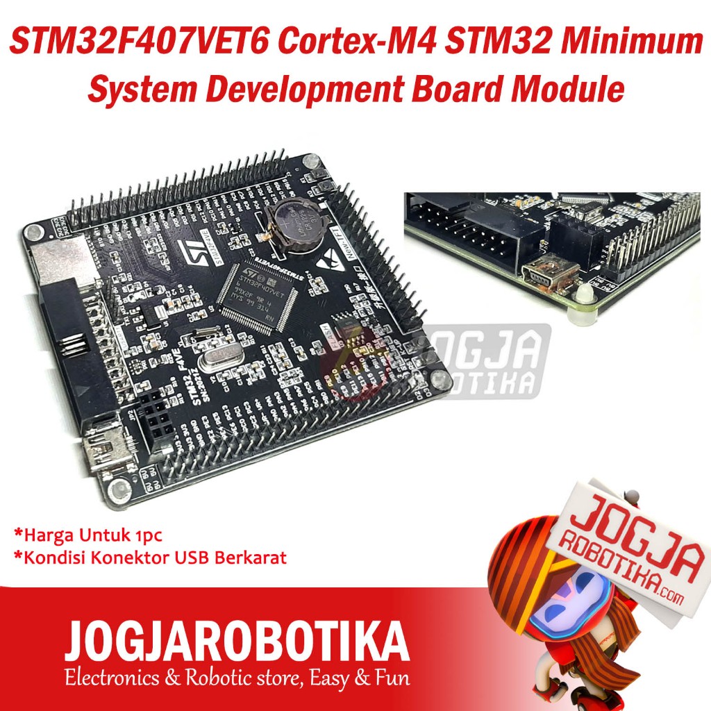 Jual STM32F407VET6 Cortex-M4 STM32 Minimum System Development Board Module | Shopee Indonesia