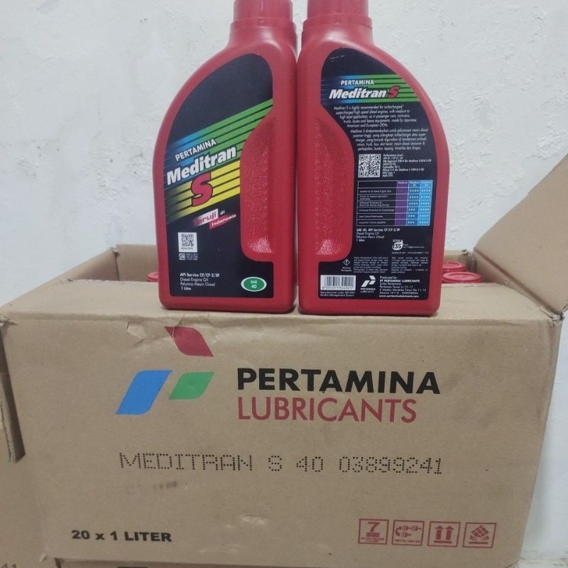 Jual HARGA GROSIR OLI PERTAMINA MEDITRAN S40 1L 1 DUS ISI 20BOTOL ...