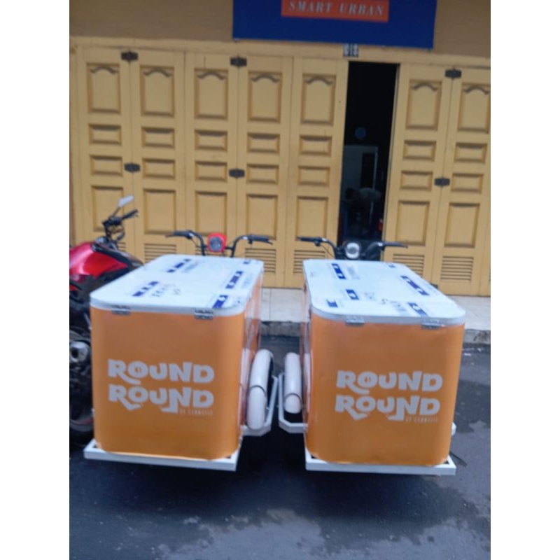 Jual gerobak kopi sepeda listrik siap pakai | Shopee Indonesia