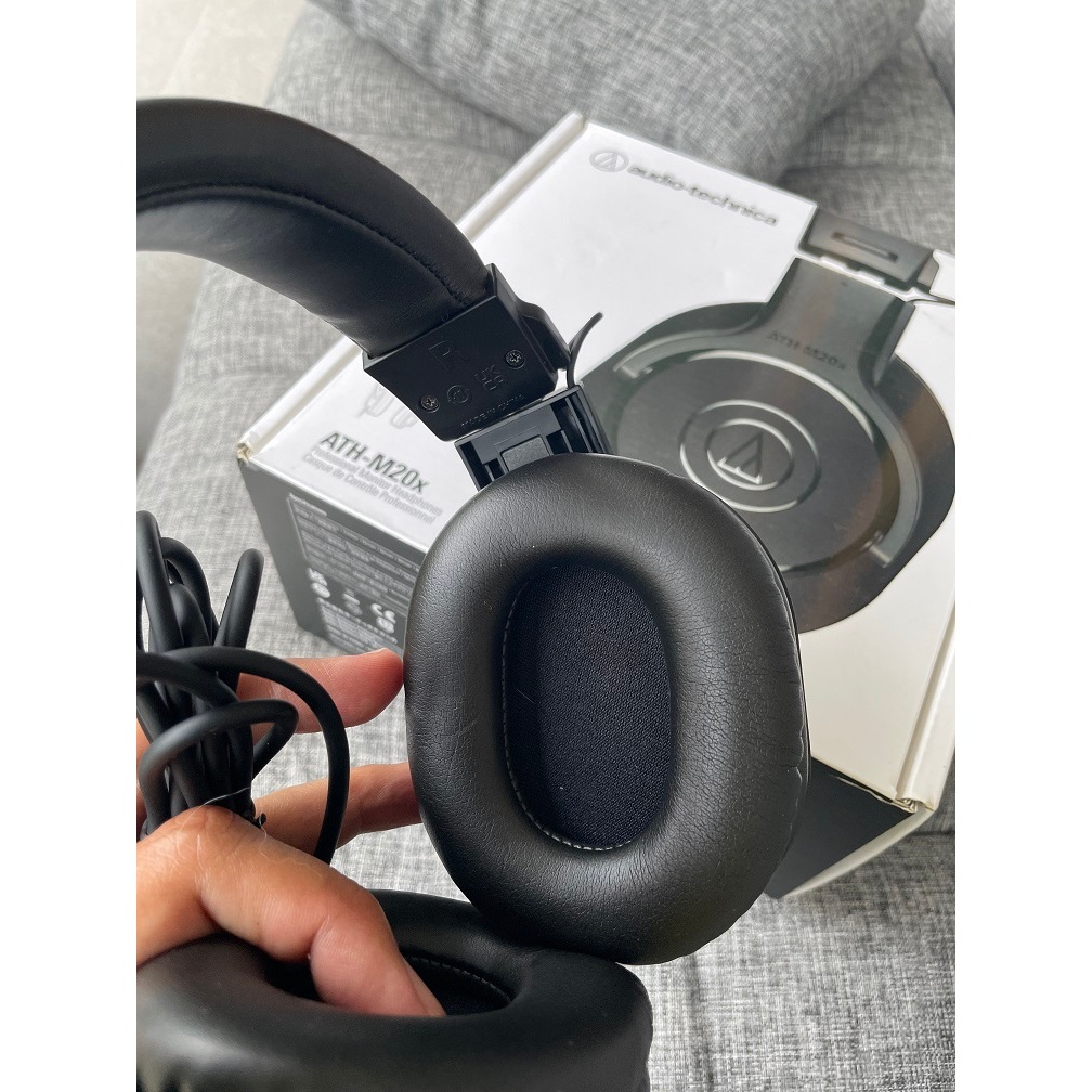 Jual Audio Technica ATH-M20X M20 X Professional Monitoring Headphones - M20X Wired Only | Shopee ...