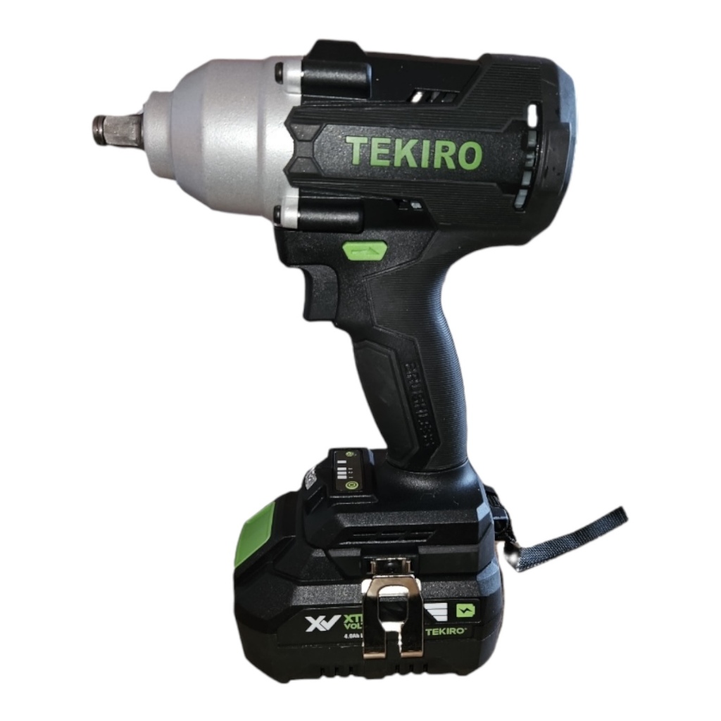 Jual TEKIRO CORDLESS IMPACT WRENCH 1/2 20 VOLT / BOR BUKA RODA BATRE 20 ...
