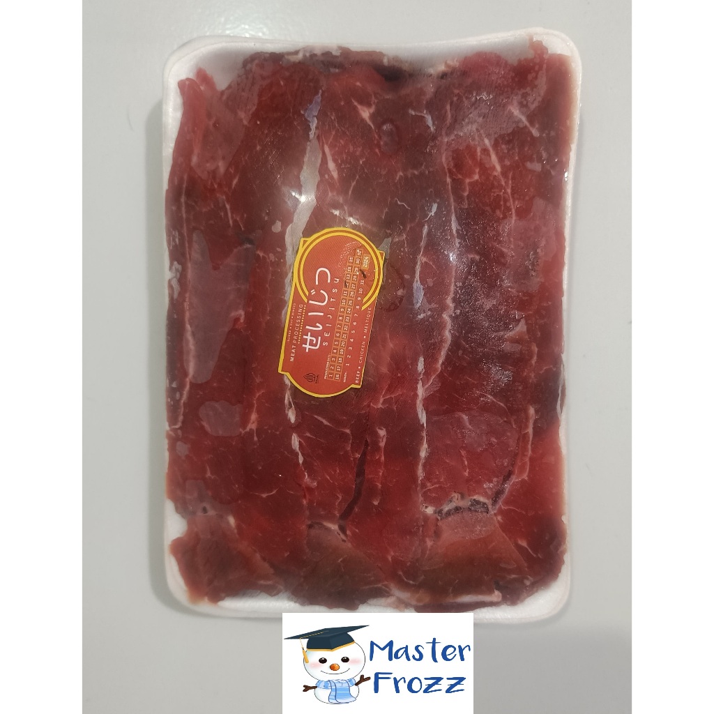 Jual Beef Slice Tipis Sukiyaki | Daging Sapi Slice | Teriyaki | Less ...