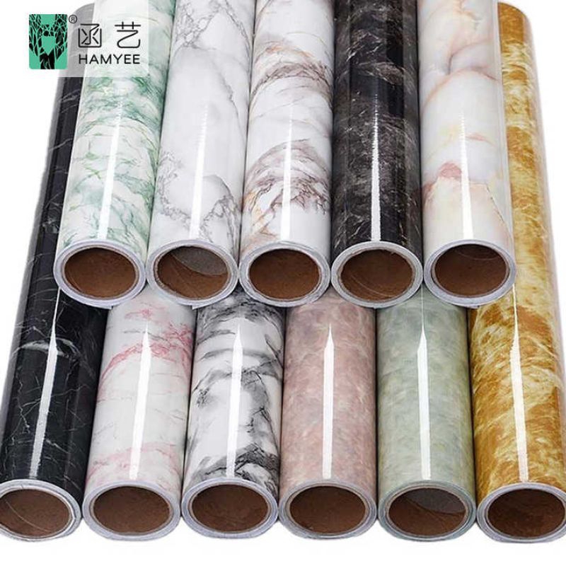 Jual Stiker Wallpaper Marmer Pvc Untuk Dekorasi Lantai (06) | Shopee ...