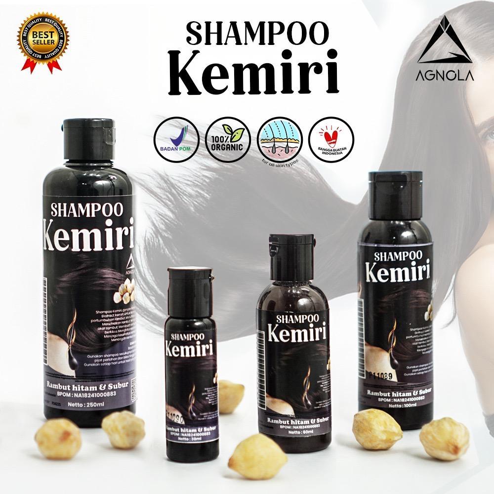 Jual Shampo Kemiri Hitam - Shampoo Pemanjang Rambut Menebalkan dan ...