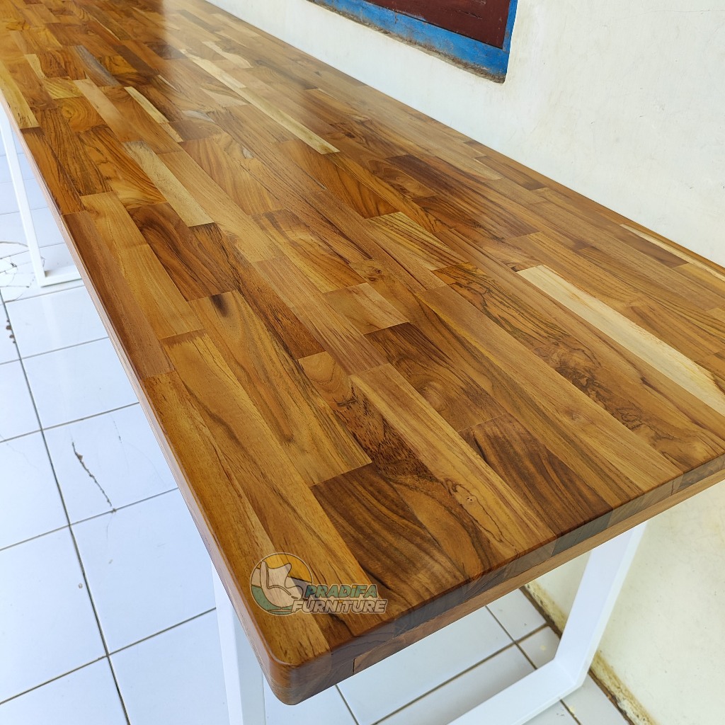 Jual Daun Meja Jati Laminasi Motif FJL Ukuran bisa custom | Shopee ...