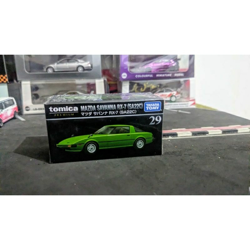 Jual Diecast Tomica Premium Mazda Savanna RX7 RX 7 SA22C Green Segel | Shopee Indonesia