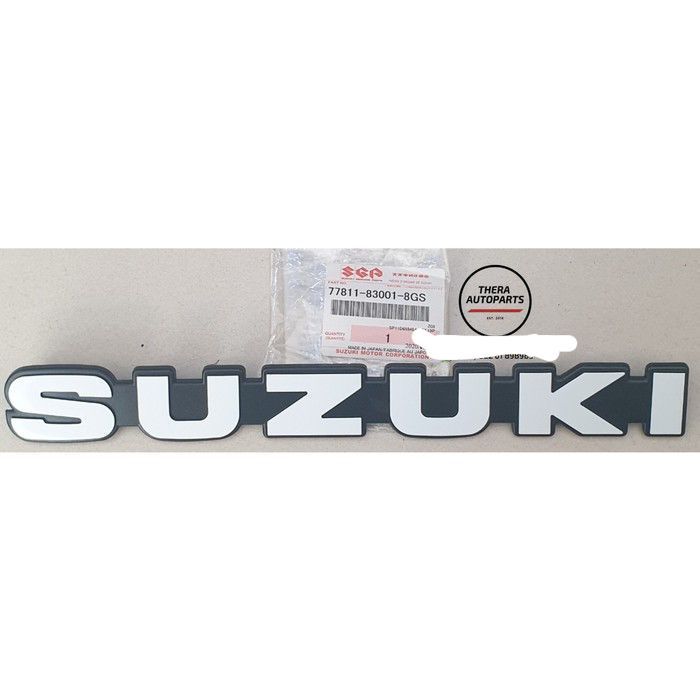 Jual Emblem Logo "Suzuki" Suzuki Jimny/Katana/Sierra/Caribian Original SGP | Shopee Indonesia