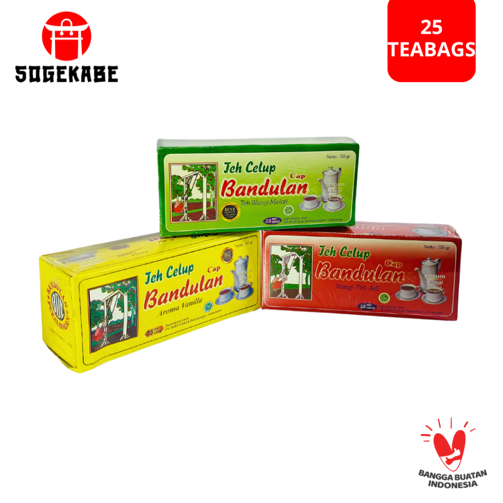 Jual Teh Celup Cap Bandulan - Teh Seduh Cap Bandulan | Shopee Indonesia