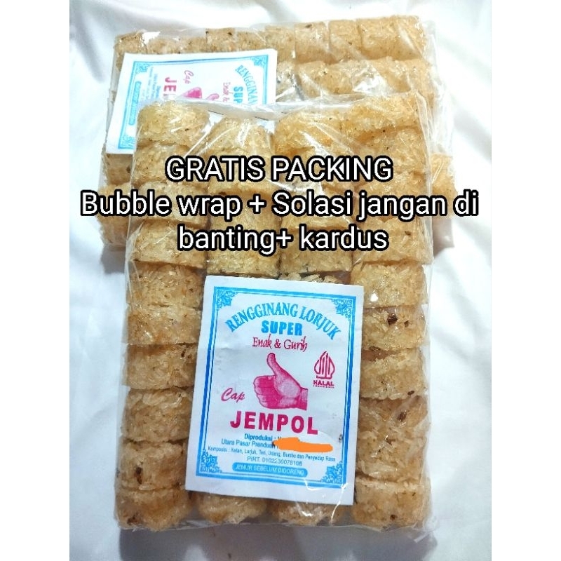 Jual Rengginang Lorjuk Khas Madura mentah Isi 40 Pcs Ketan asli gurih ...