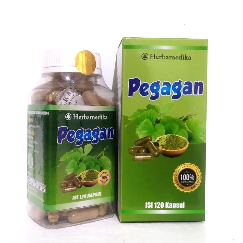 Jual Kapsul Pegagan Herbamedika isi 120 kapsul | Shopee Indonesia