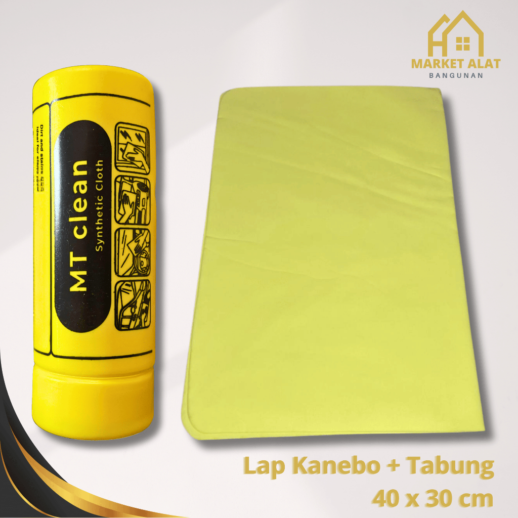 Jual Lap Kanebo + Tabung 40 x 30 cm Untuk Mobil Motor Kaca Dan ...