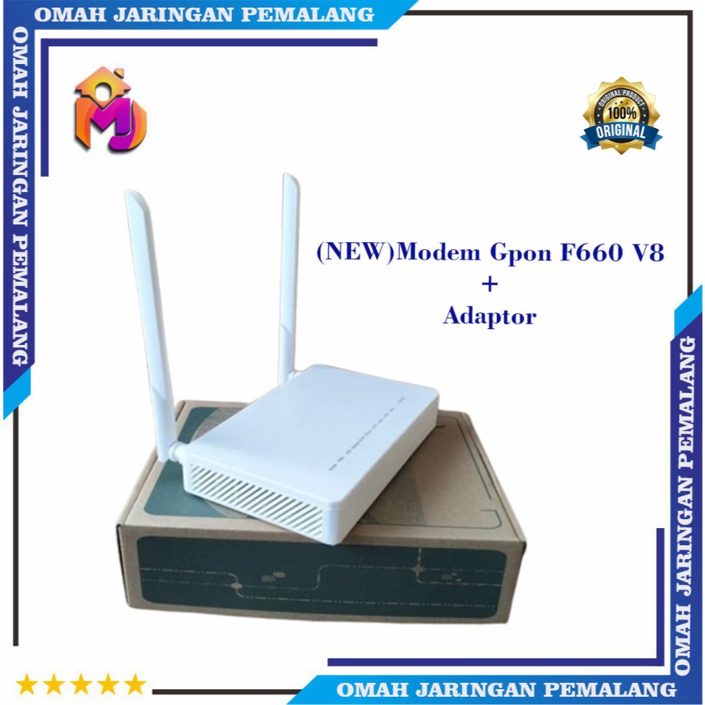 Jual (NEW) Modem Gpon F660 V8 PLus Adaptor/Ont Gpon ZTE/Modem Gpon Zte | Shopee Indonesia
