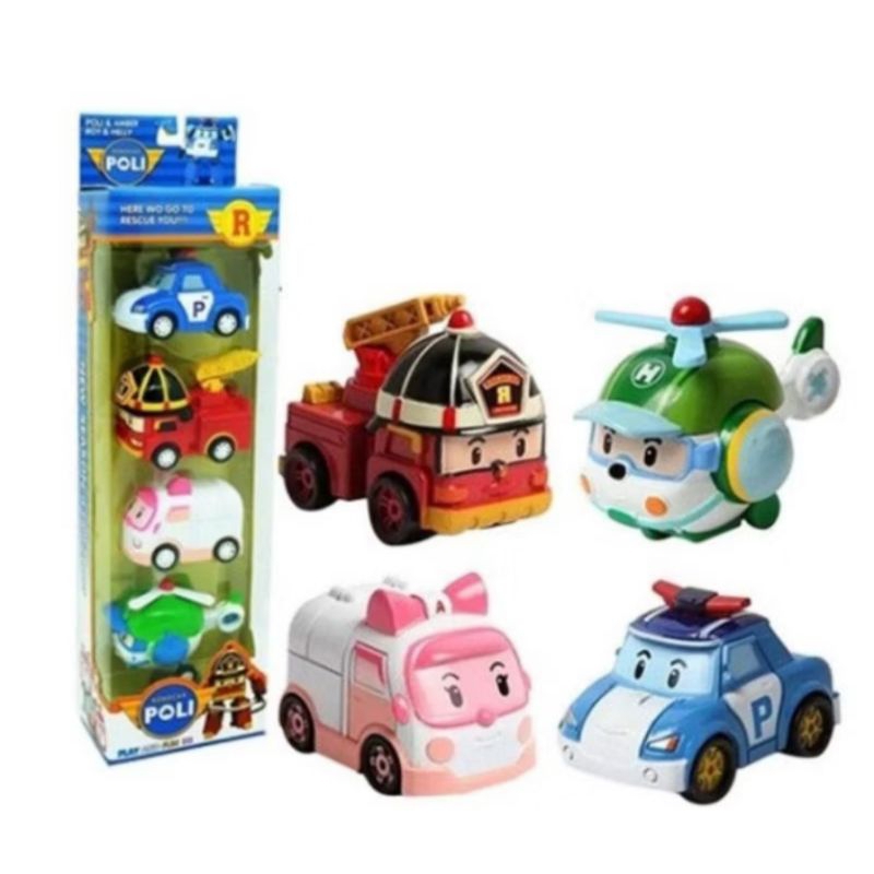 Jual Mainan Set Robocar Poli Robot Poli | Shopee Indonesia