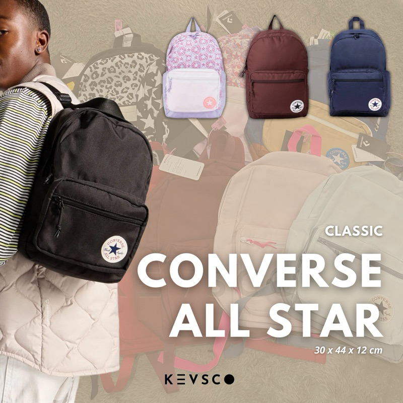 Jual [READY/COD] tas CONVERSE ALL STAR CLASSIC FULL TAG ransel backpack ...