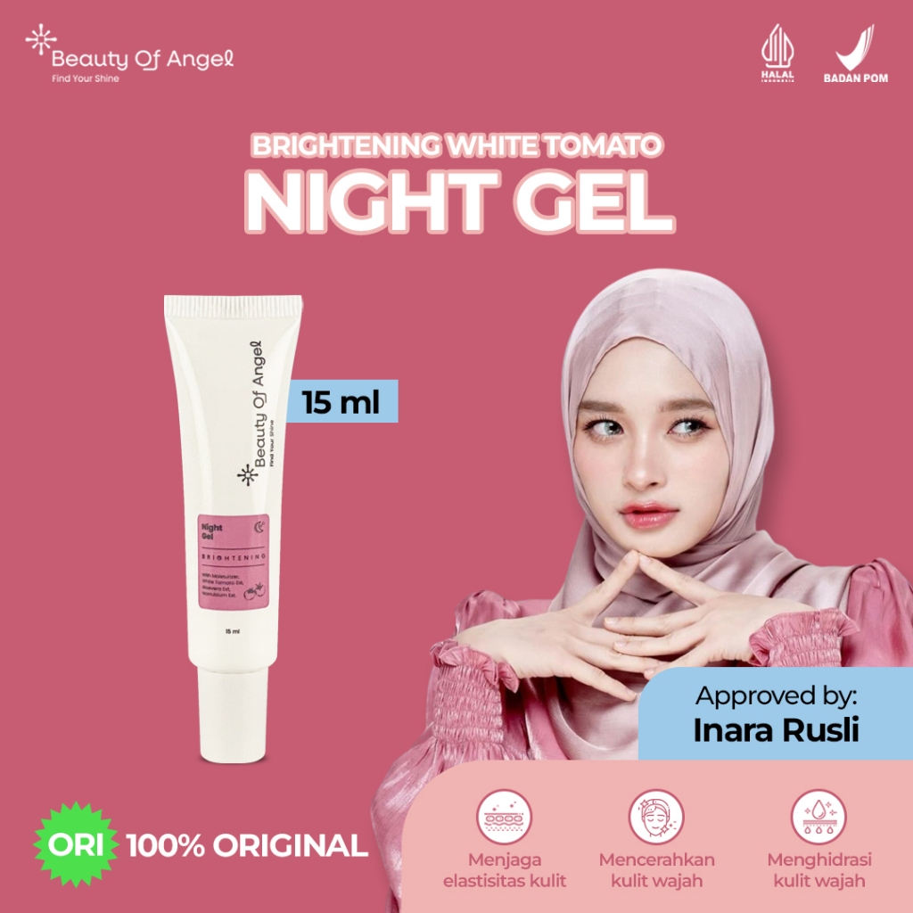 Jual BEAUTY OF ANGEL Dr RICHARD LEE NIGHT GEL WITH WHITE TOMATO ...