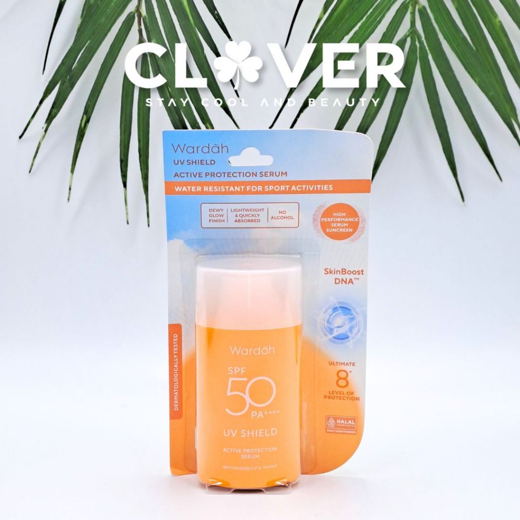Jual WARDAH UV SHIELD ACTIVE PROTECTION SERUM SPF 50 PA++++ 35ml | Shopee Indonesia