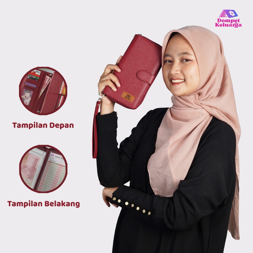 Jual Dompet Keluarga - Dompet Budgeting Pengatur Keuangan Bulanan Mily ...