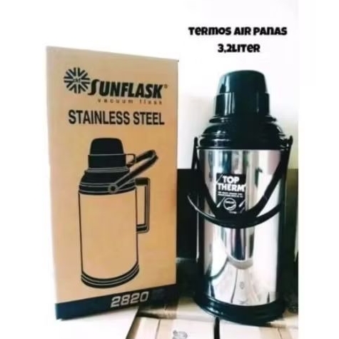 Jual Termos Jumbo 3,2 liter besar muat banyak (takaran ±20 gelas) body ...