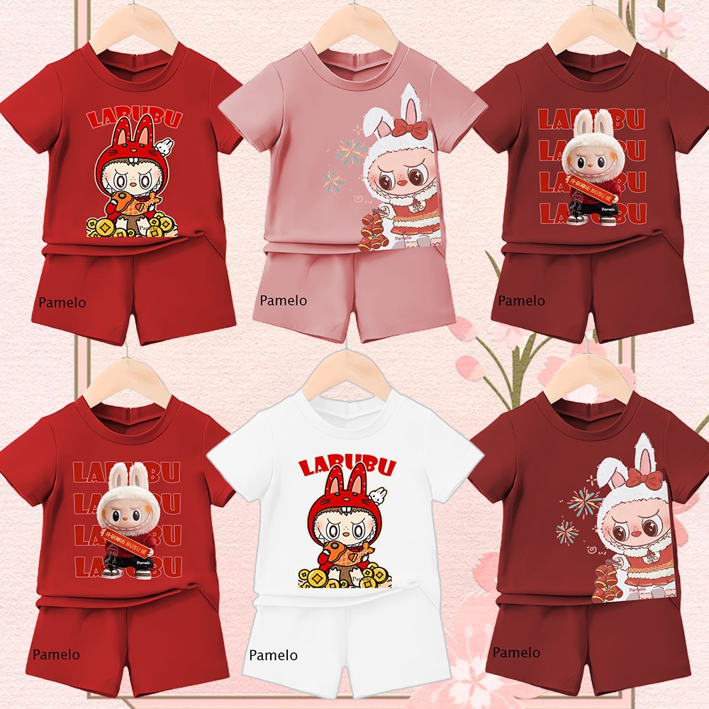 Jual Pamelo.id Setelan Anak Unisex The Monster Labubu CNY 2025 Imlek ...