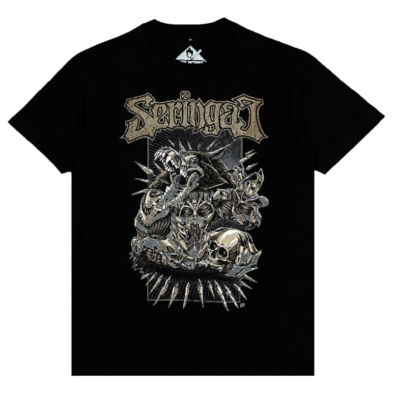 Jual Tshirt SERINGAI - MECHA WOLF | Seringai Official Merchandise ...