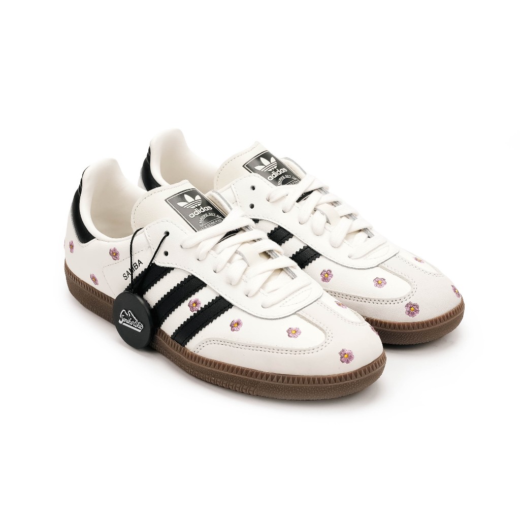 Jual Adidas Samba OG White Floral Embroidery Womens | Shopee Indonesia