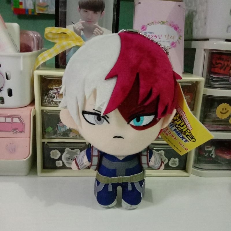 Jual official merch my hero academia you're next todoroki shouto plush ...