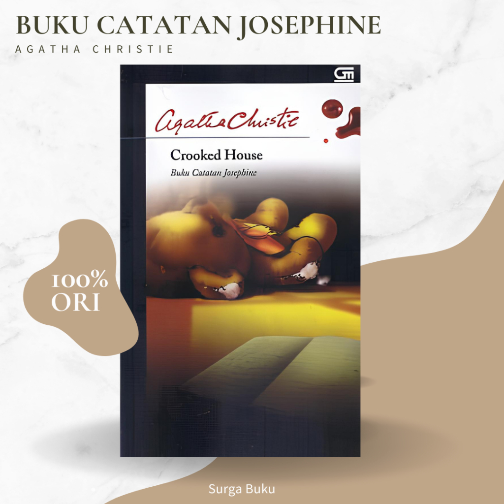 Jual Jual Buku Koleksi Agatha Christie Buku Catatan Josephine The Crooked House Buku Preloved ...