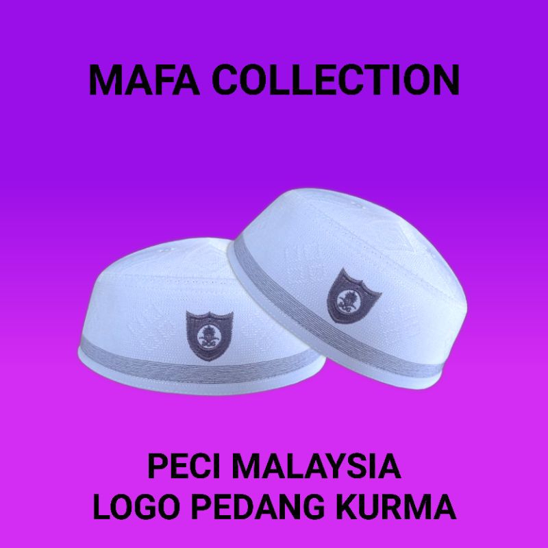 Jual PECI MALAYSIA SONGKOK MALAYSIA LOGO PEDANG KURMA | Shopee Indonesia
