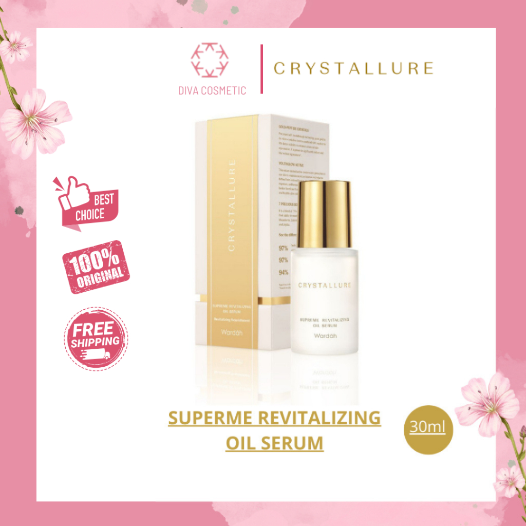 Jual DIVA - Crystallure Supreme Revitalizing Oil Serum 30 ml - Pelembab ...