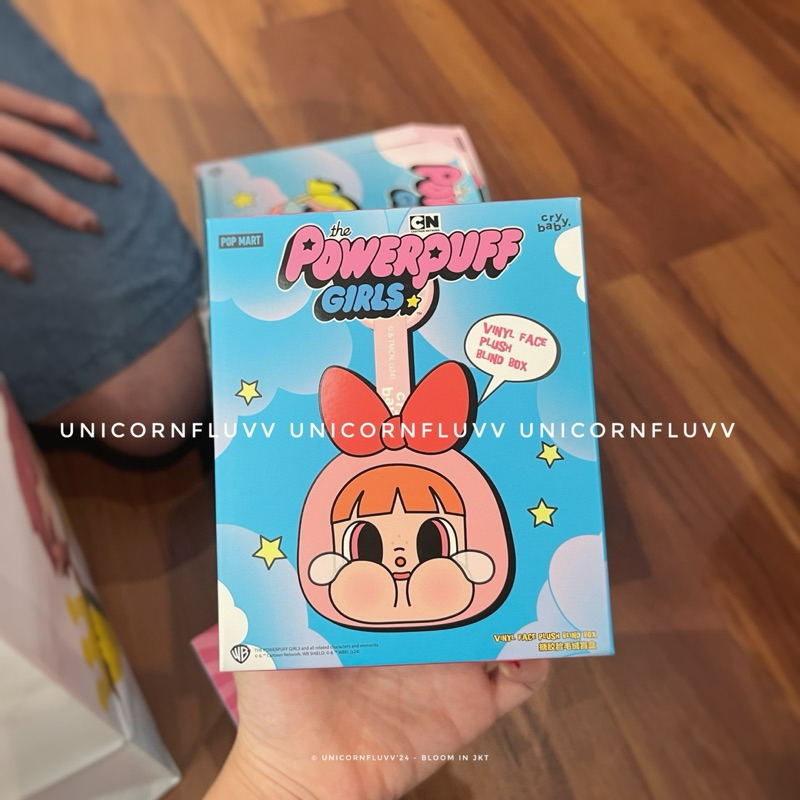 Jual POP MART Crybaby Powerpuff Girls Vinyl Face Plush Blind Box ...