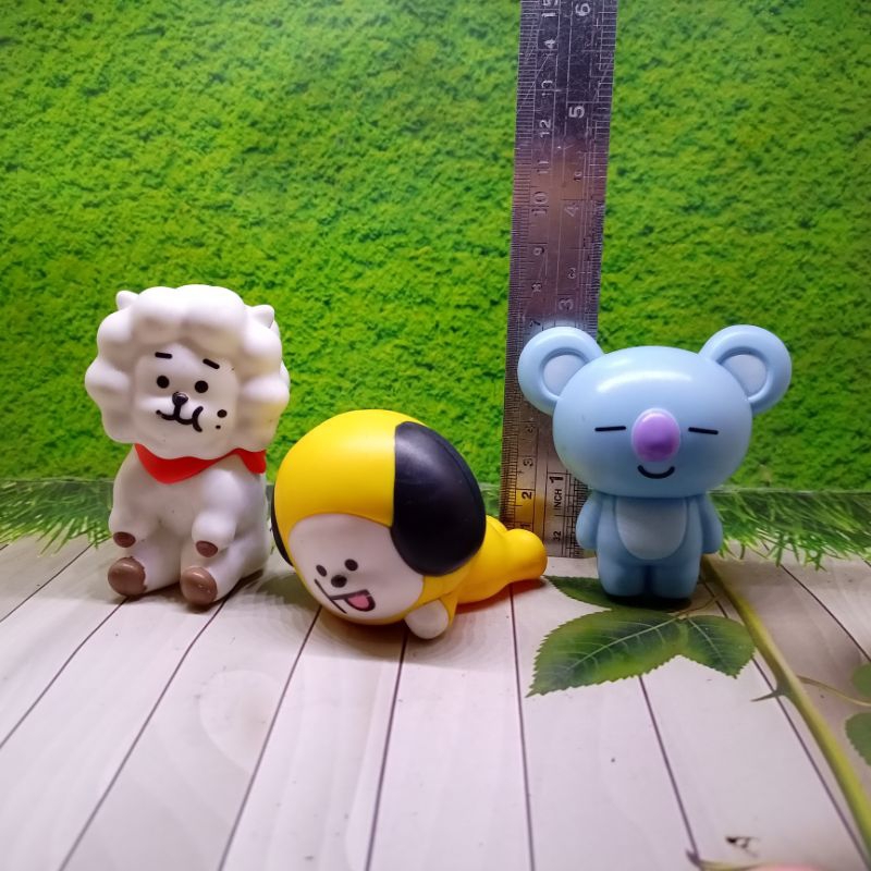 Jual Mainan RJ Koya Chimmy BTS BT21 Original Set 3 Pcs | Shopee Indonesia