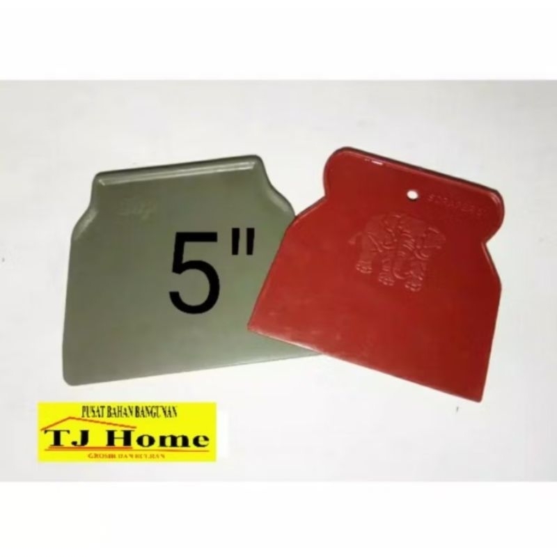 Jual Kape PVC Kapi Plastik Scraper 5" Inch Tebal | Shopee Indonesia