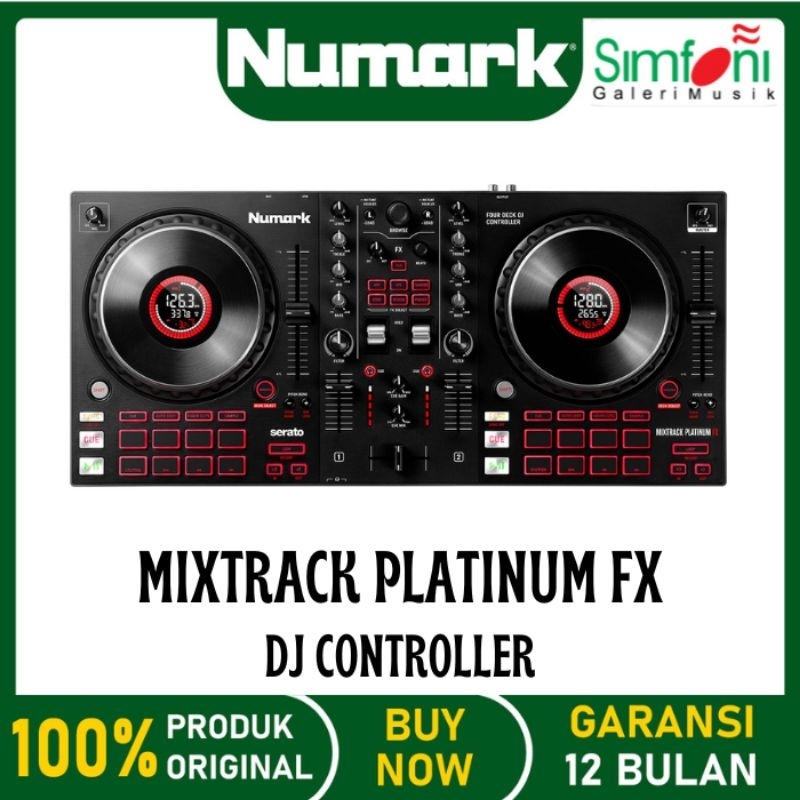 Jual NUMARK MIXTRACK PLATINUM FX Dj Controller | Shopee Indonesia
