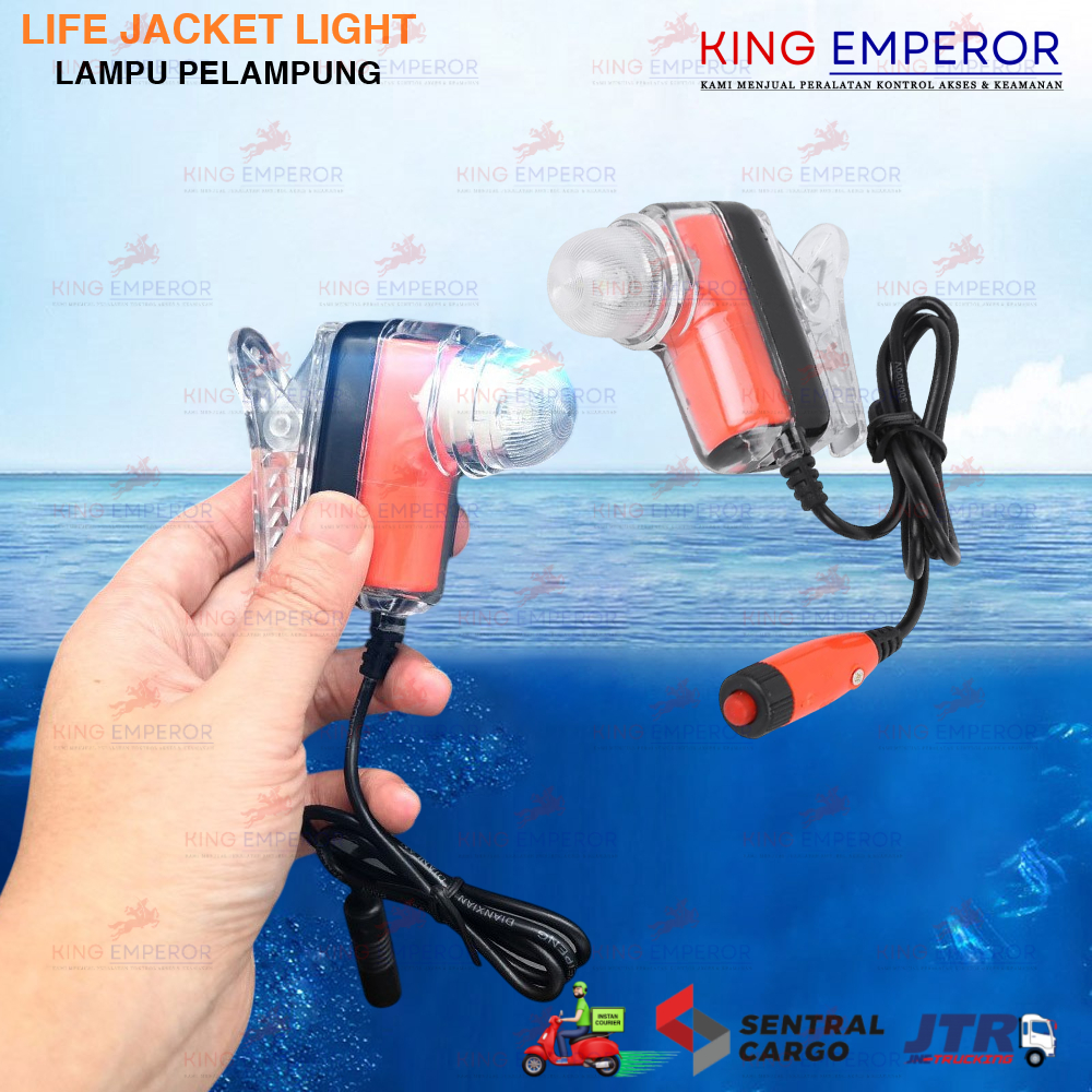 Jual Life Jacket Light Lithium Inflatable Accesories Life Vest / Lampu ...