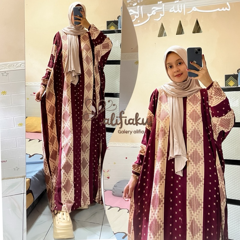 Jual Lubaba Kaftan Rayon Premium | Shopee Indonesia