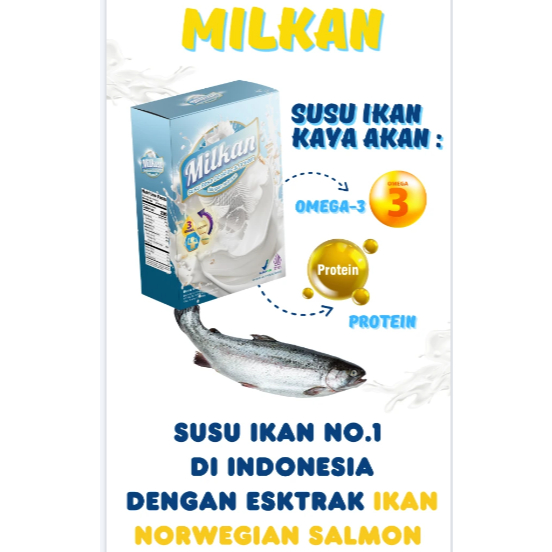 Jual Milkan Susu Ikan | Shopee Indonesia
