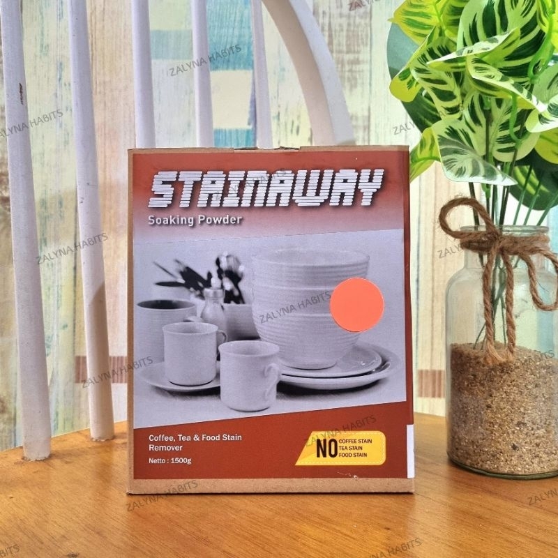 Jual STAINAWAY SOAKING POWDER 1,5 KG - PEMBERSIH NODA MEMBANDEL PADA ...