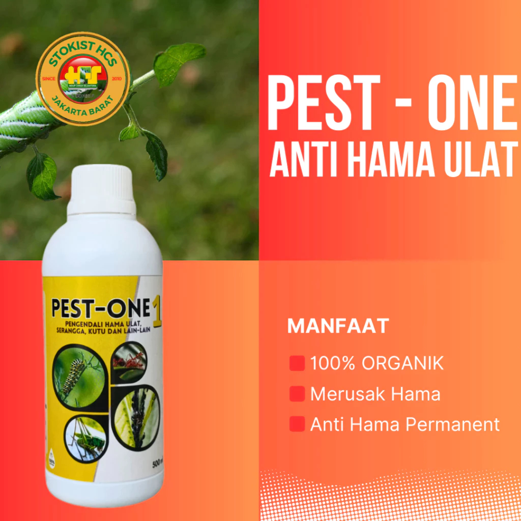 Jual pest one pestisida organik nabati pembasmi hama ulat pada tanaman ...