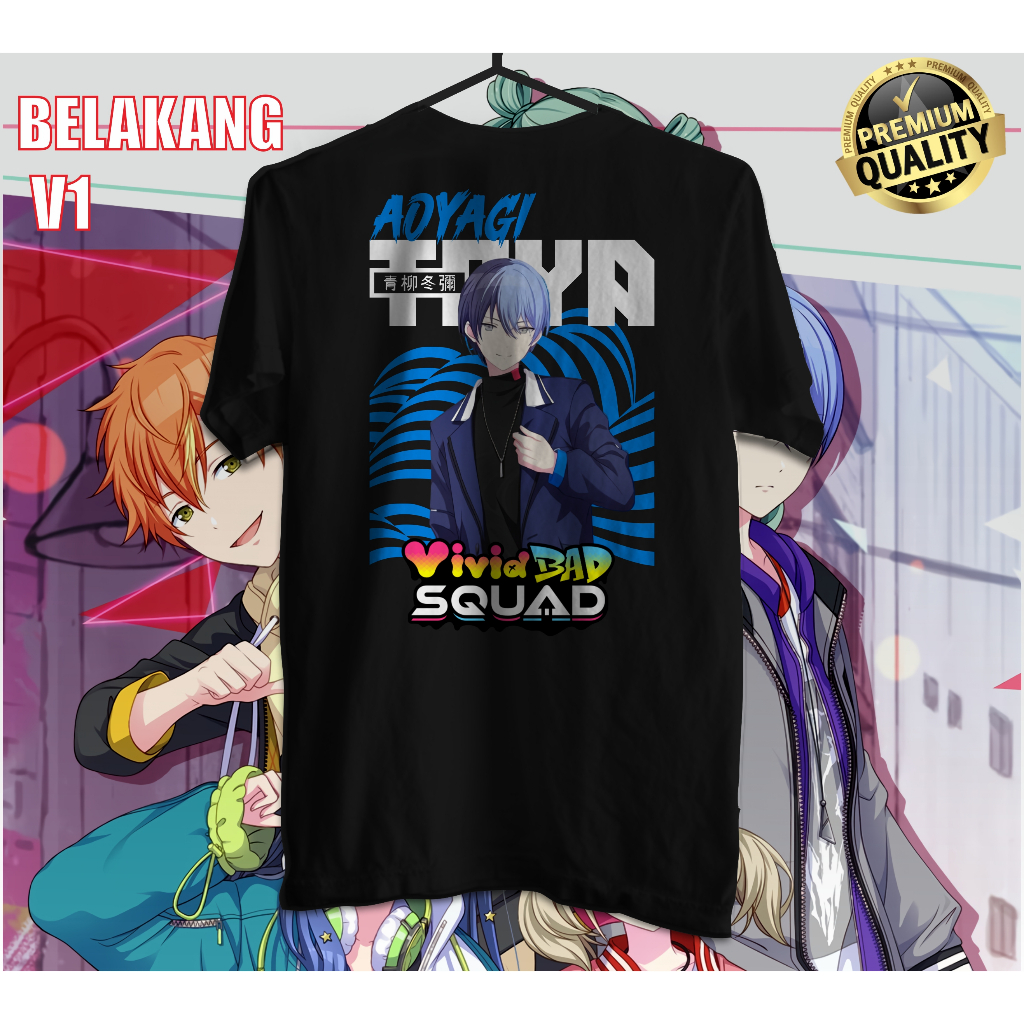 Jual Kaos Dewasa Baju Project Sekai Prosekai Tshirt Vivid Bad Squad ...