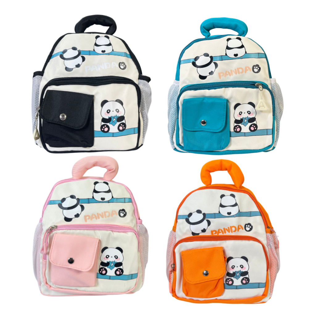 Jual TAS PAUD PANDA FLIPS KIDZ PREMIUM SAN MARTIN FASHION 2 IN 1 KOREAN ...