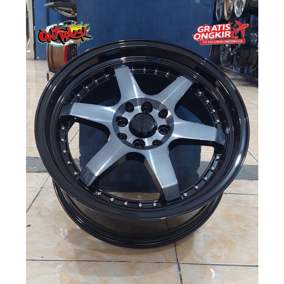 Jual VELG MOBIL CELONG R17 HSR BORGO LEBAR 7,5/8,5 COCOK UNTUK JAZZ YARIS MAZDA 2 CITY LIVINNA ...