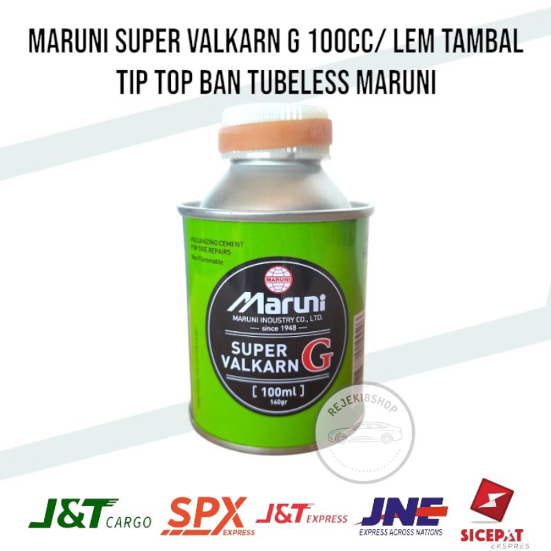 Jual Maruni Super Valkarn G 100 Ml / Lem Tambal Ban Tubeless Maruni 100 Ml | Shopee Indonesia