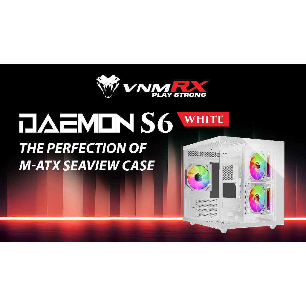 Jual Venom Rx Case Continental S6 White - Venomrx Tempered Casing ...