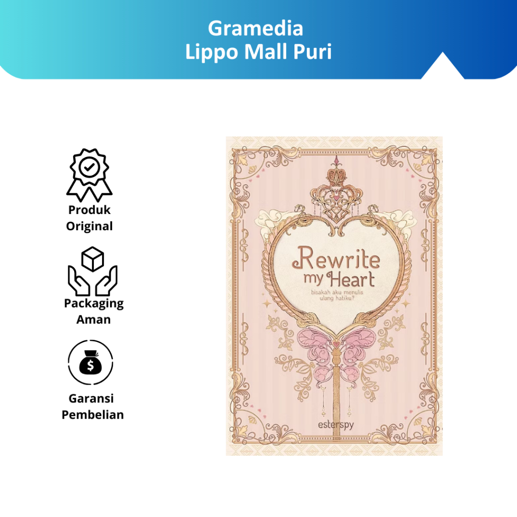 Jual Gramedia Lippo Mall Puri - Rewrite My Heart (esterspy) | Shopee Indonesia