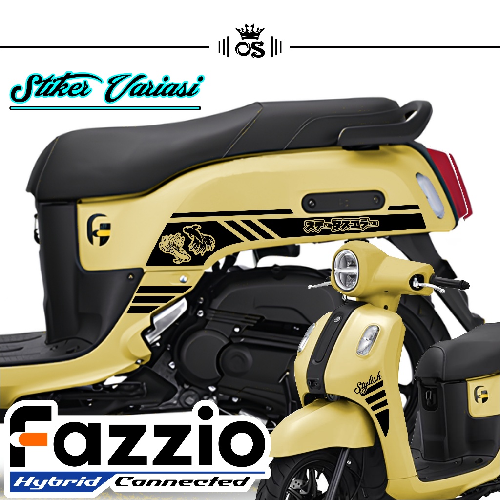 Jual STIKER CUTTING FAZZIO / MTF 48 / STRIPING FAZZIO / STICKER YAMAHA ...