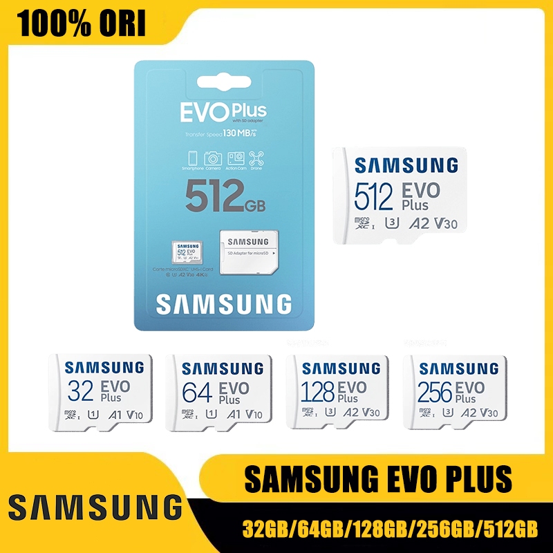 Jual Samsung Memory Card 32GB/64GB EVO PLUS MicroSDXC Micro SD Card UHS ...