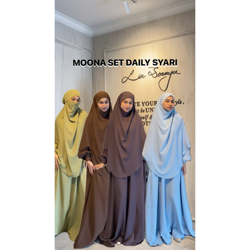 Jual MOONA SYARIE SET | Shopee Indonesia