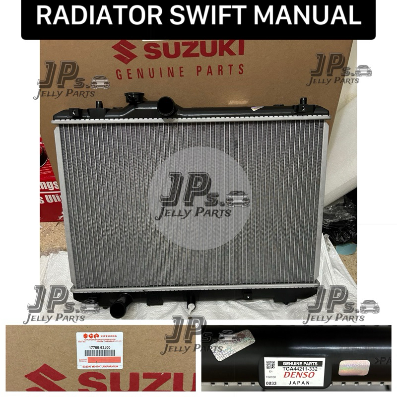Jual RADIATOR ASSY SUZUKI SWIFT MANUAL ASLI ORIGINAL DENSO JAPAN ...
