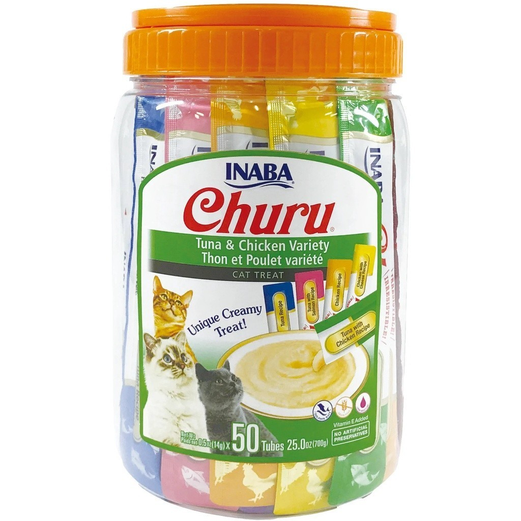 Jual Inaba Churu Creamy Sticks Bottle 14g x 50pcs (USA-651,USA-652,USA ...